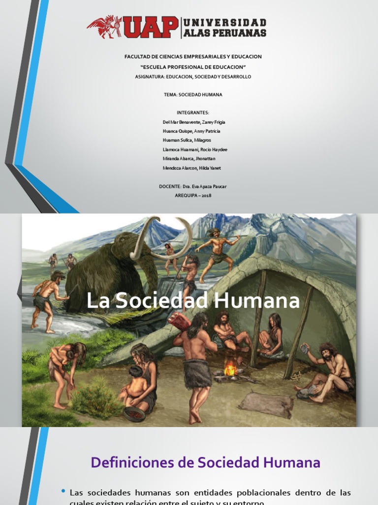 La Sociedad Humana | PDF | Existencialismo | Sociedad
