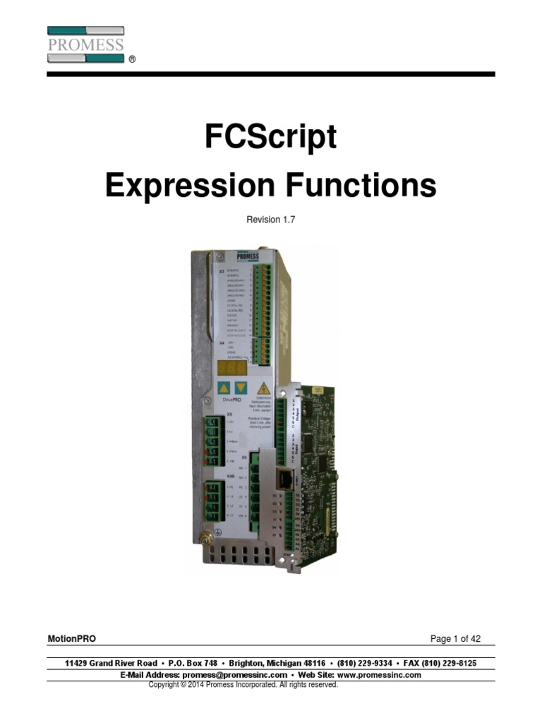 FCScript Expression Functions | PDF | Parameter (Computer Programming) | Boolean Data Type