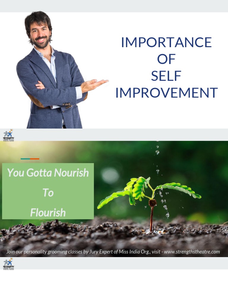 Importance of Self Improvement | PDF | Self | Mind
