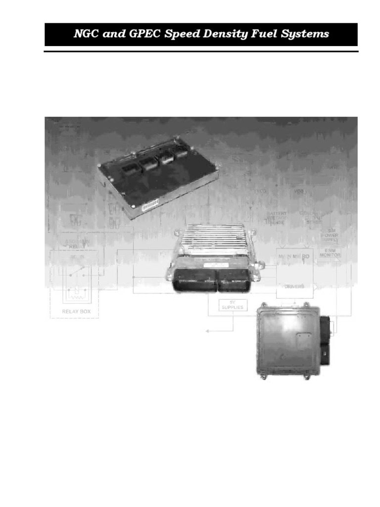 NGC PCM Generation | PDF | Throttle | Fuel Injection