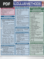 Calculus Cheat Sheet Integrals | PDF | Trigonometric Functions | Sine