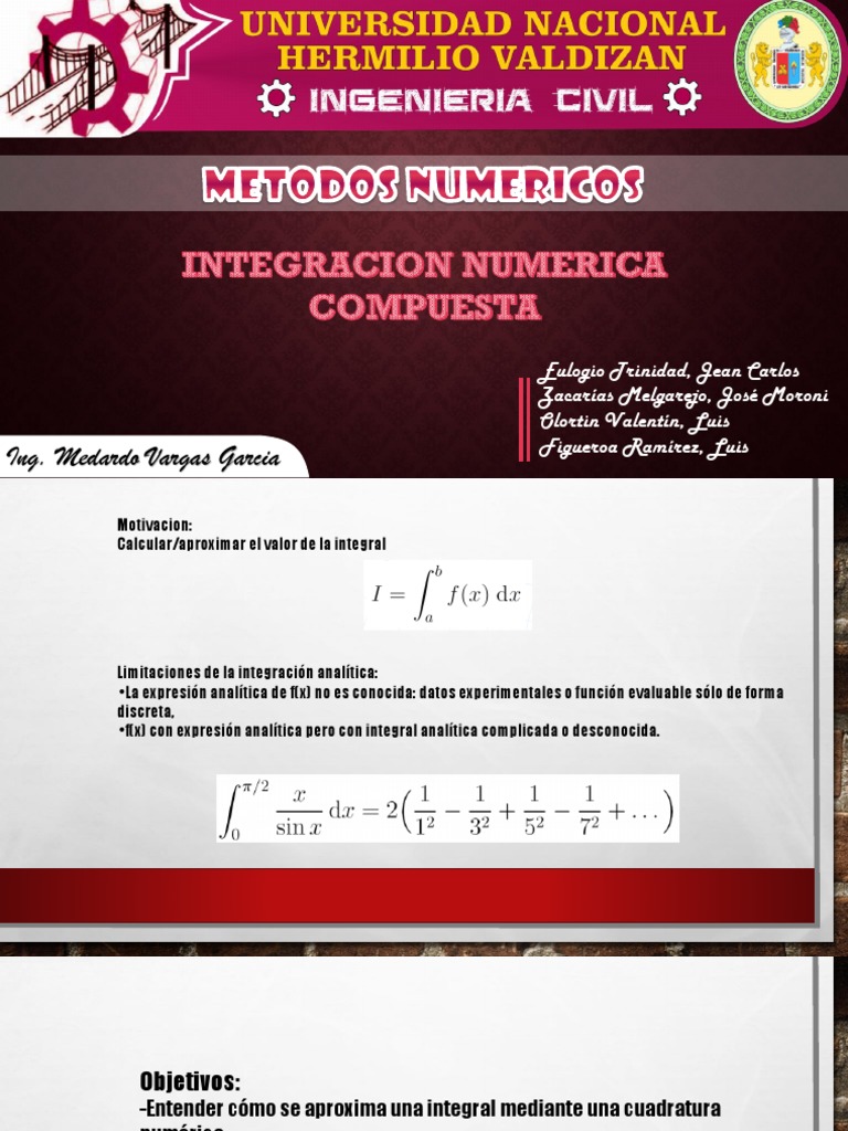 Metodos Numericos Final | PDF | Integral | Análisis
