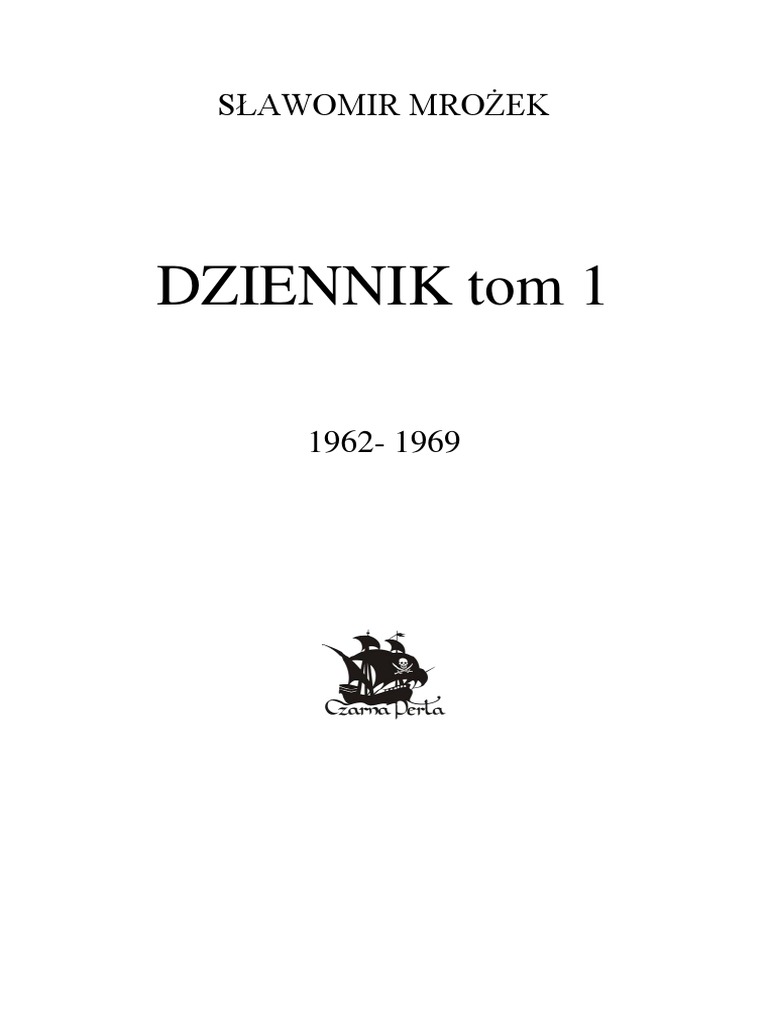 Mrozek Slawomir PDF | PDF