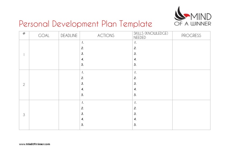 Personal-Development-Plan-Template-Short-Version