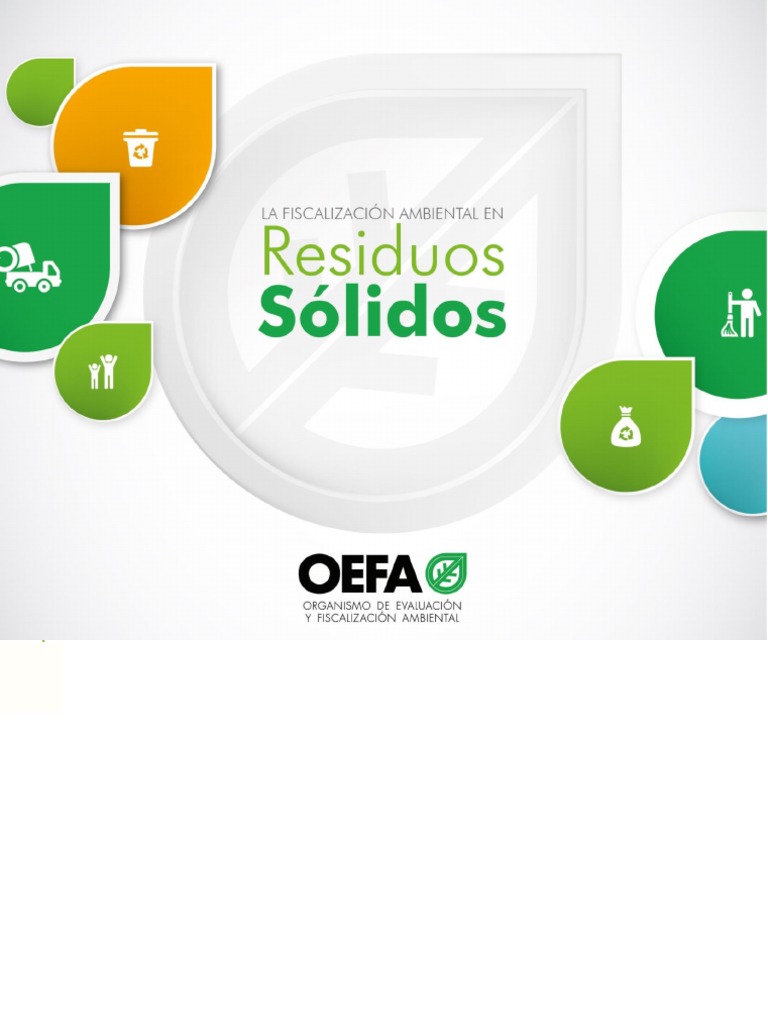 Residuos Solidos Oefa | PDF | Vertedero | Residuos
