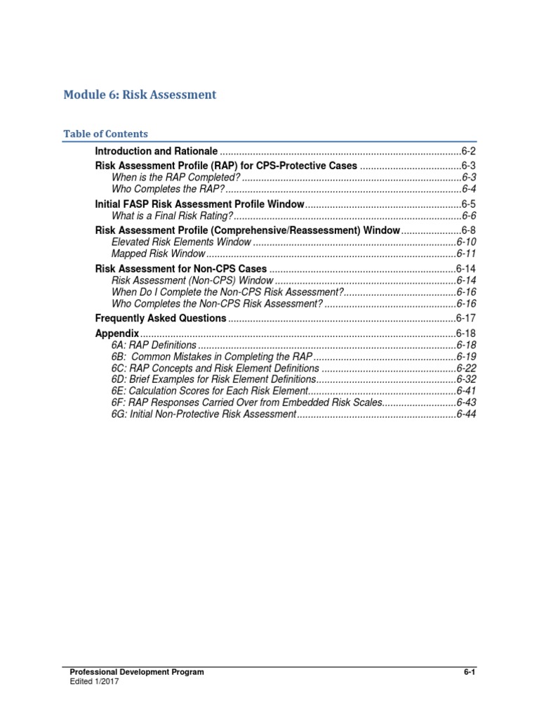 Risk Assessment Template | PDF | Child Abuse | Domestic Violence