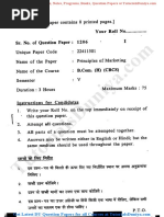 Business Statistics Question Papers 2023 and 2024 Both Year | PDF