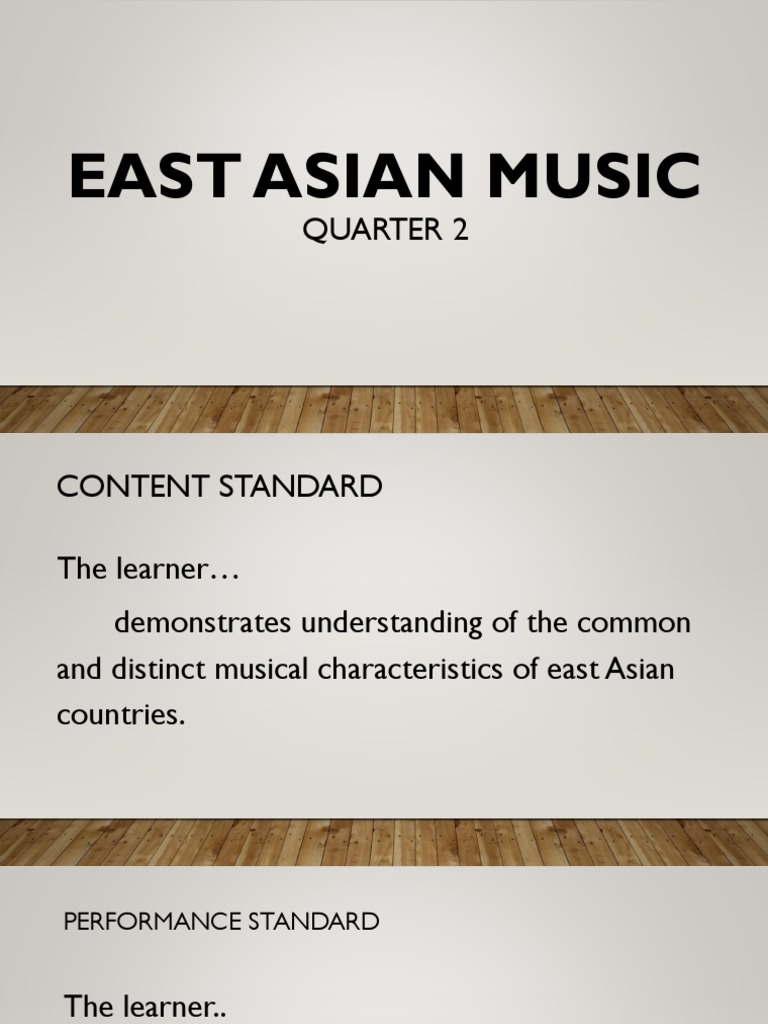 East Asian Music | PDF | Musical Instruments | Entertainment