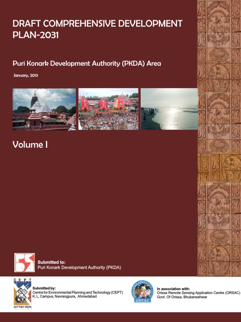 PKDA Comprehensive Development Plan 2031 | PDF | Water Resources | Slum