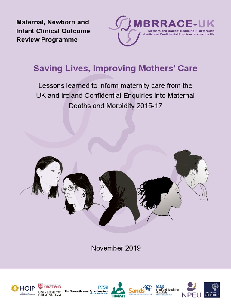 MBRRACE-UK Maternal Report 2019 - WEB VERSION | Download Free PDF ...