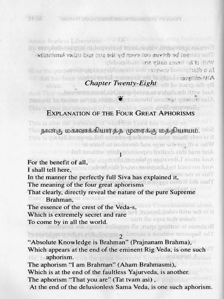 Ch 28 Ribhu Gita Download Free Pdf Brahman ﾄ Tman Hinduism