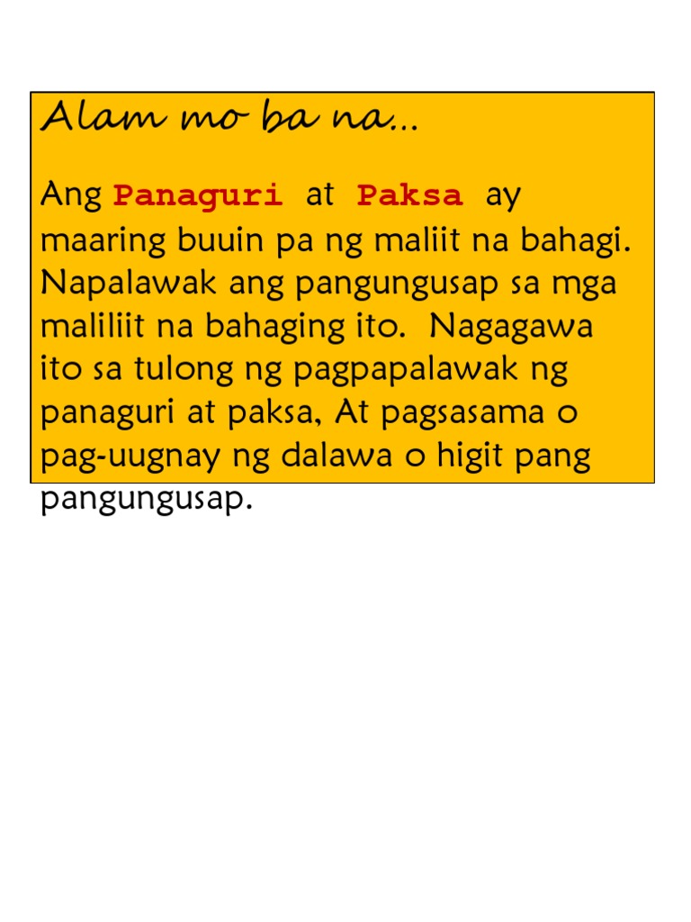 Paksa Panaguri | PDF