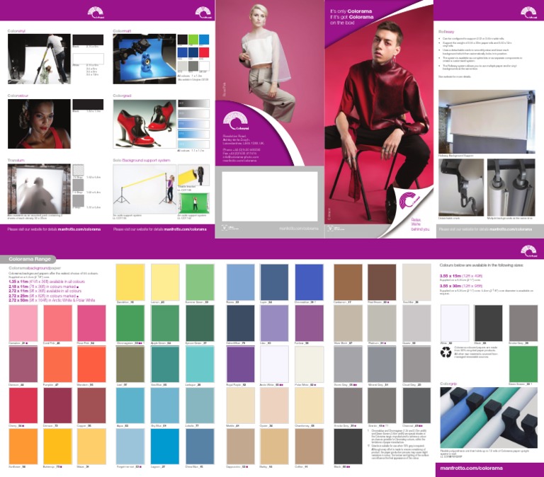 Colorama Swatch Card 2018 - COLOURS | PDF | Nature