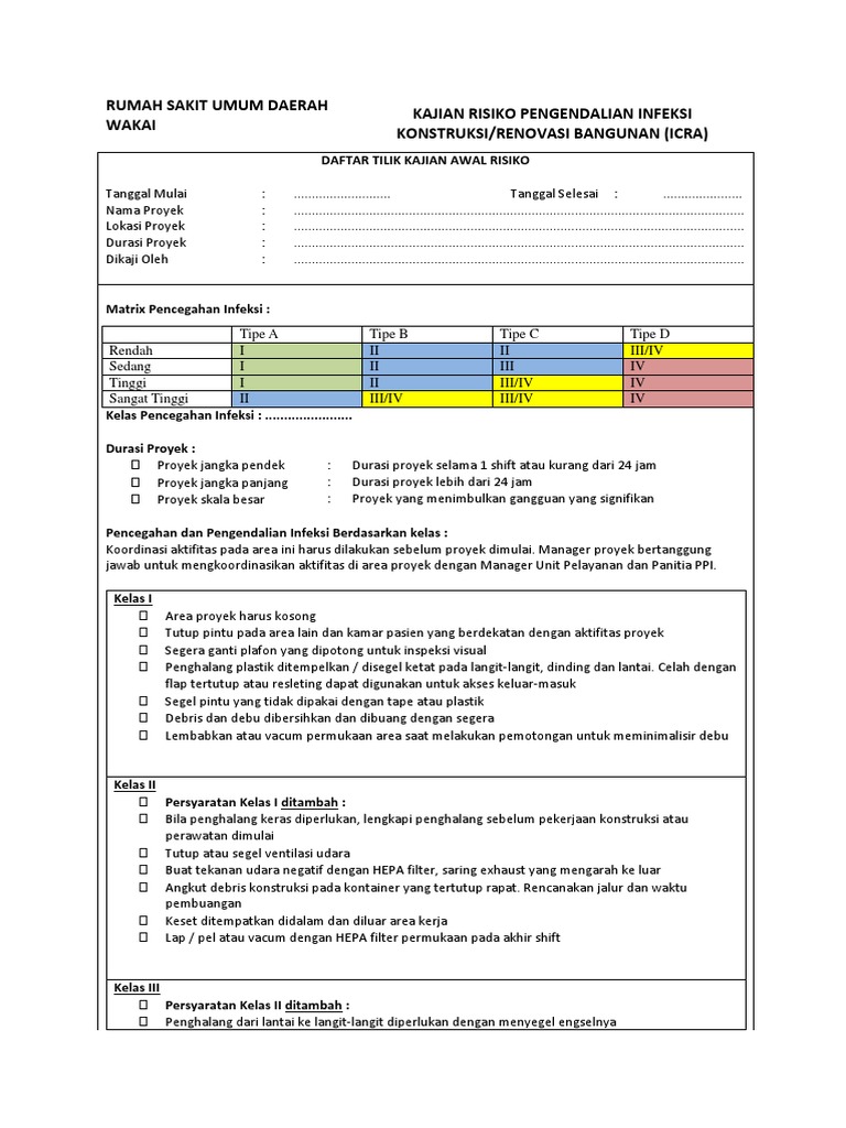 Form Tilik Icra Kontruksi | PDF