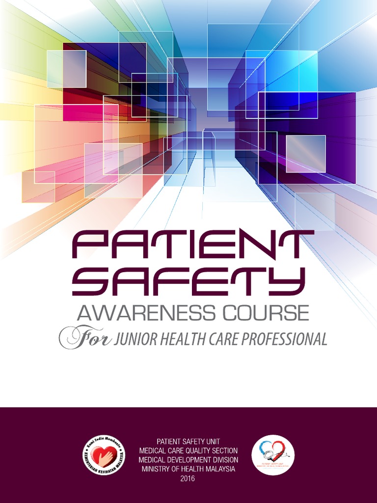 Buku Patient Safety Awareness Course | PDF | Patient Safety | Patient
