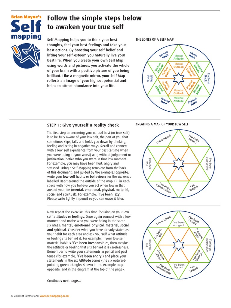 Templates Self Mapping | PDF | Subjective Experience | Brain