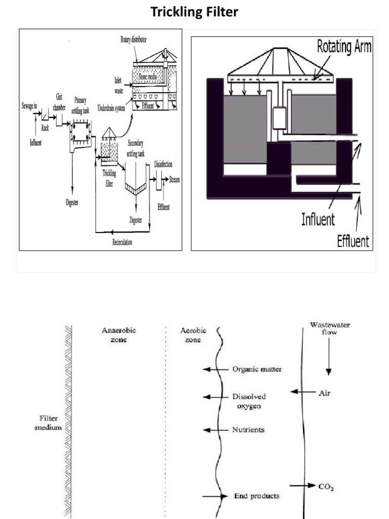 Trickling Filter | PDF | Sewage Treatment | Environmental Technology