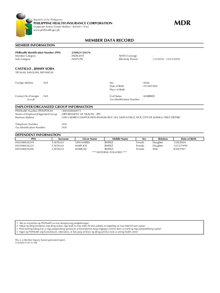 MDR | Download Free PDF | Healthcare Industry | Public Sphere