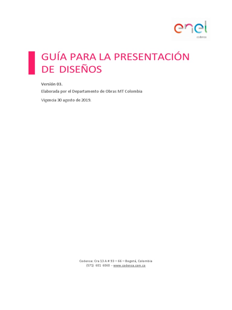Guia-Para-La-Presentacion-De-Proyectos-V3-30-Agosto-2019 Fer | PDF | Transformador | Diseño