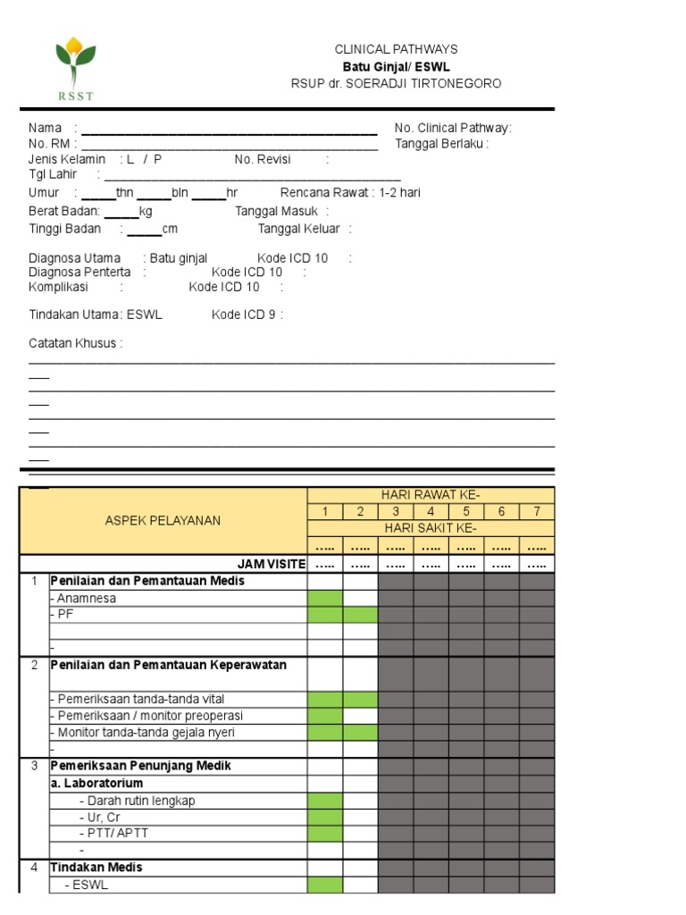URO Format Baru ESWL | PDF | Kesehatan Holistik | Sains & Matematika
