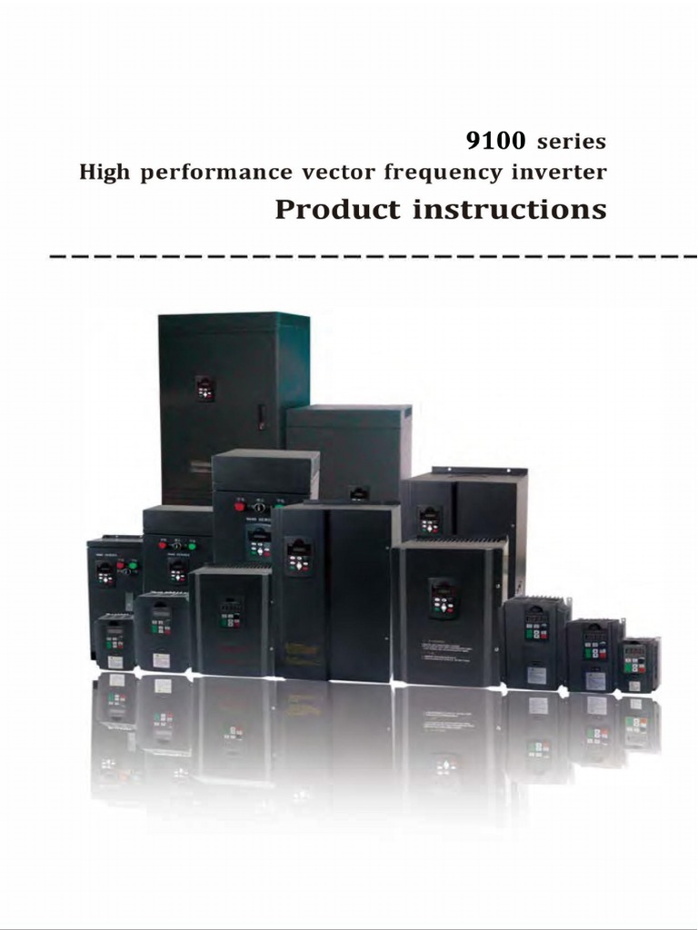 9100 User Manual | PDF | Parameter (Computer Programming) | Power Inverter
