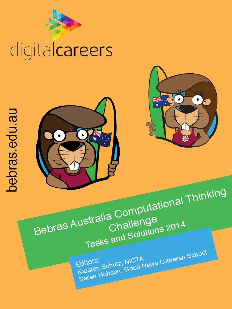 Bebras 2014 Challenge Tasks & Solutions | PDF | Code | Data Compression
