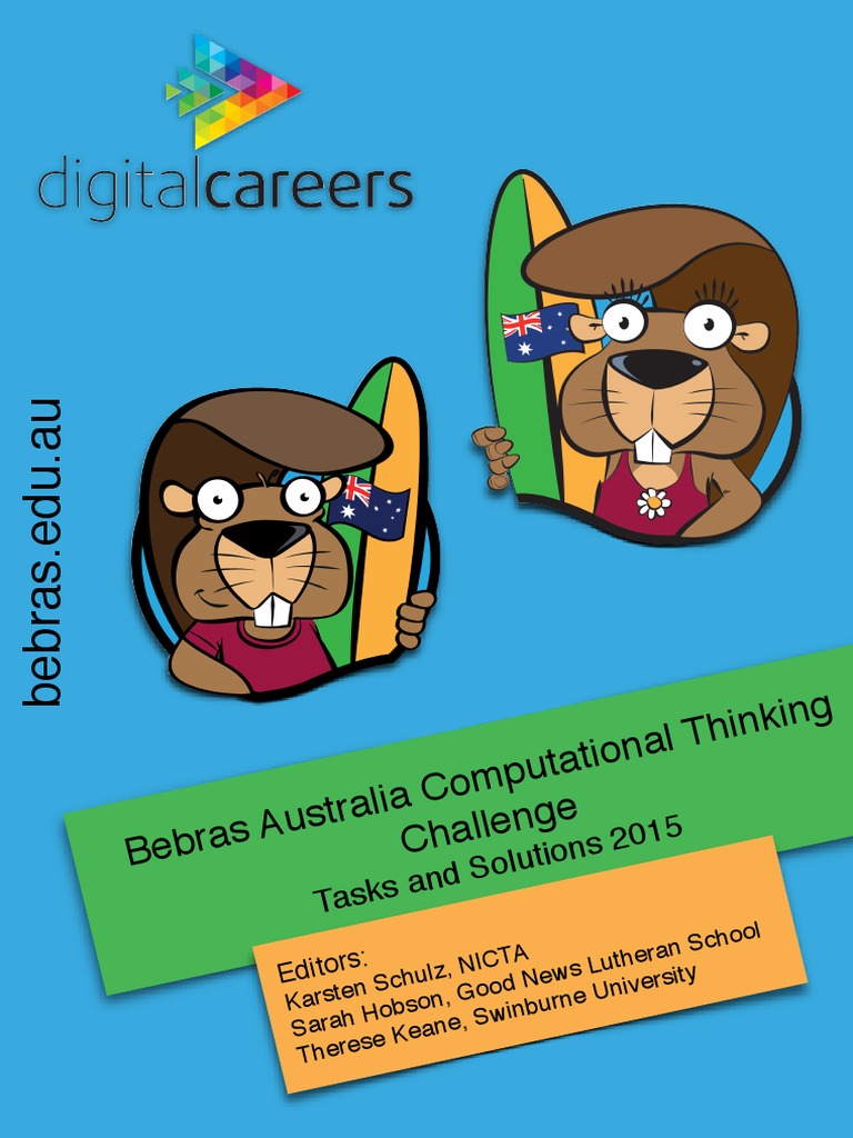 2015 Bebras Solution Guide | PDF | Computing | Computing And Information Technology
