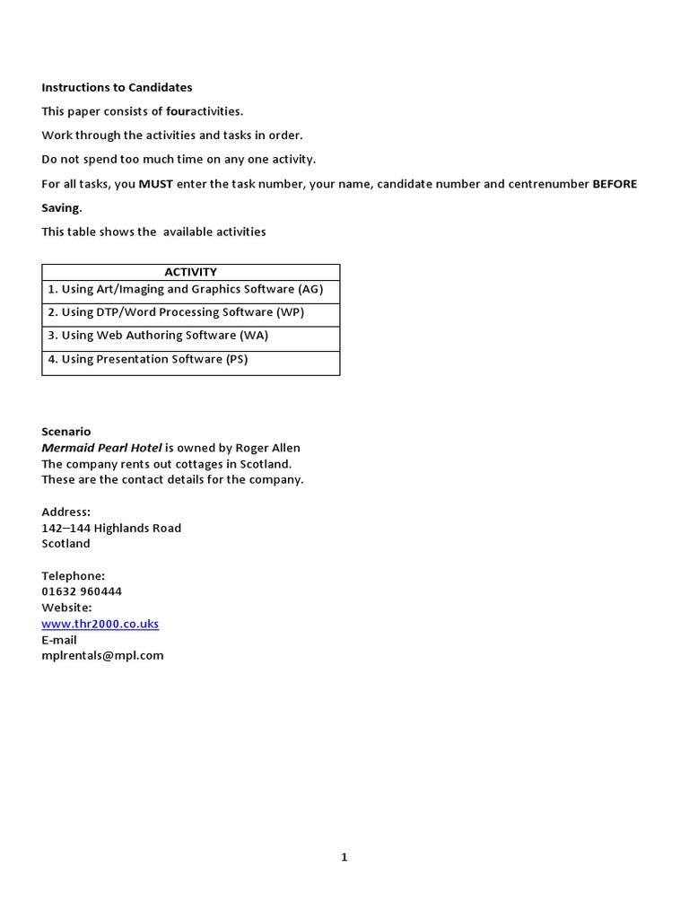 Paper | PDF | Spreadsheet | Worksheet