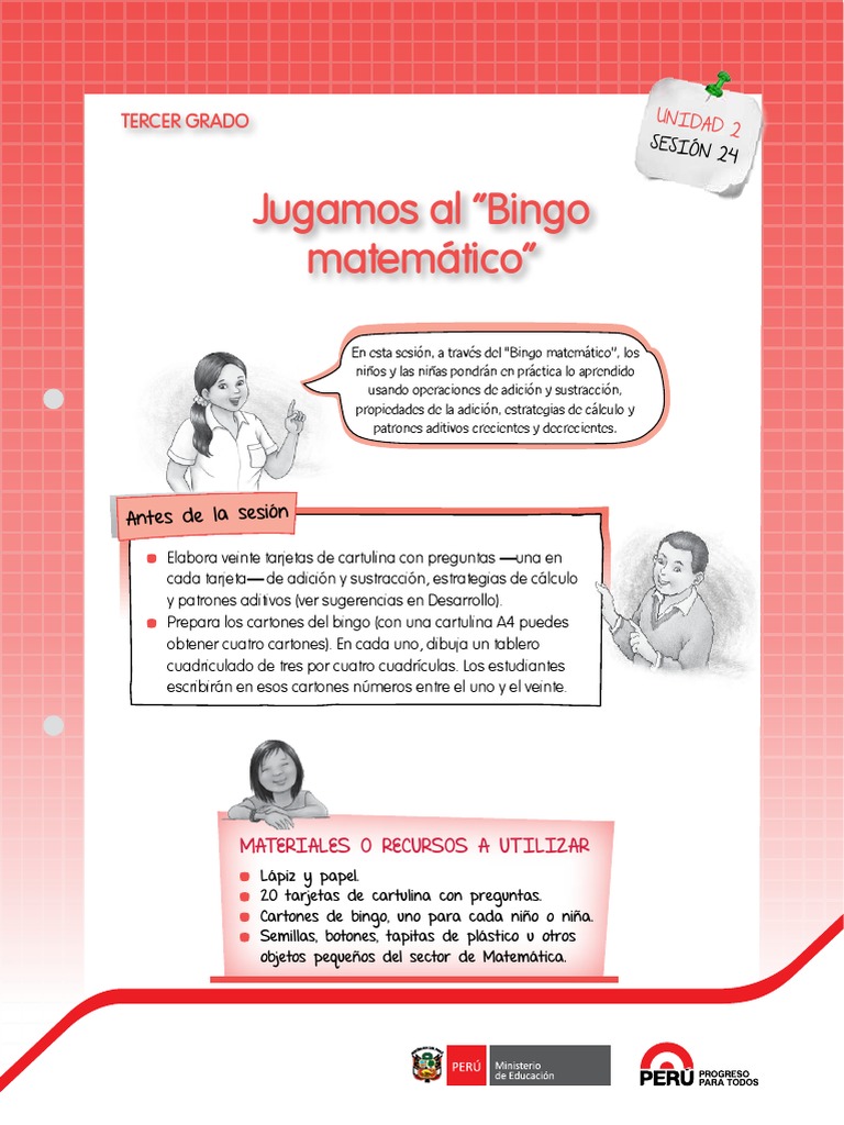 Bingo Matematico | PDF | Sustracción | Enseñanza de matemática
