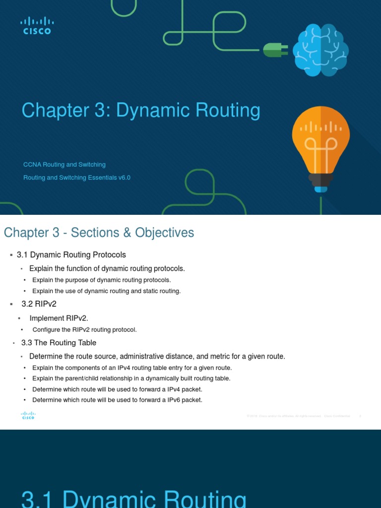 CCNA RSE Chp3 | PDF | Routing | Router (Computing)
