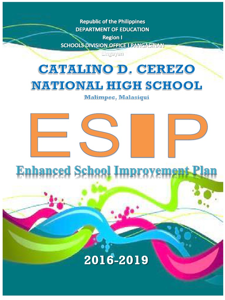 SIP - Cover and Content2 | PDF | Literacy | Teachers