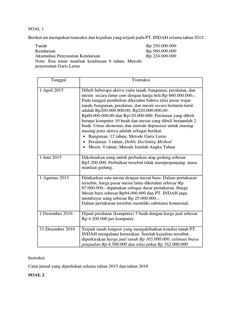 Jawab Lat Soal Akm2 Uts | PDF