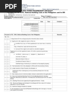 OBO - Building Permit Checklist | PDF | Notary Public