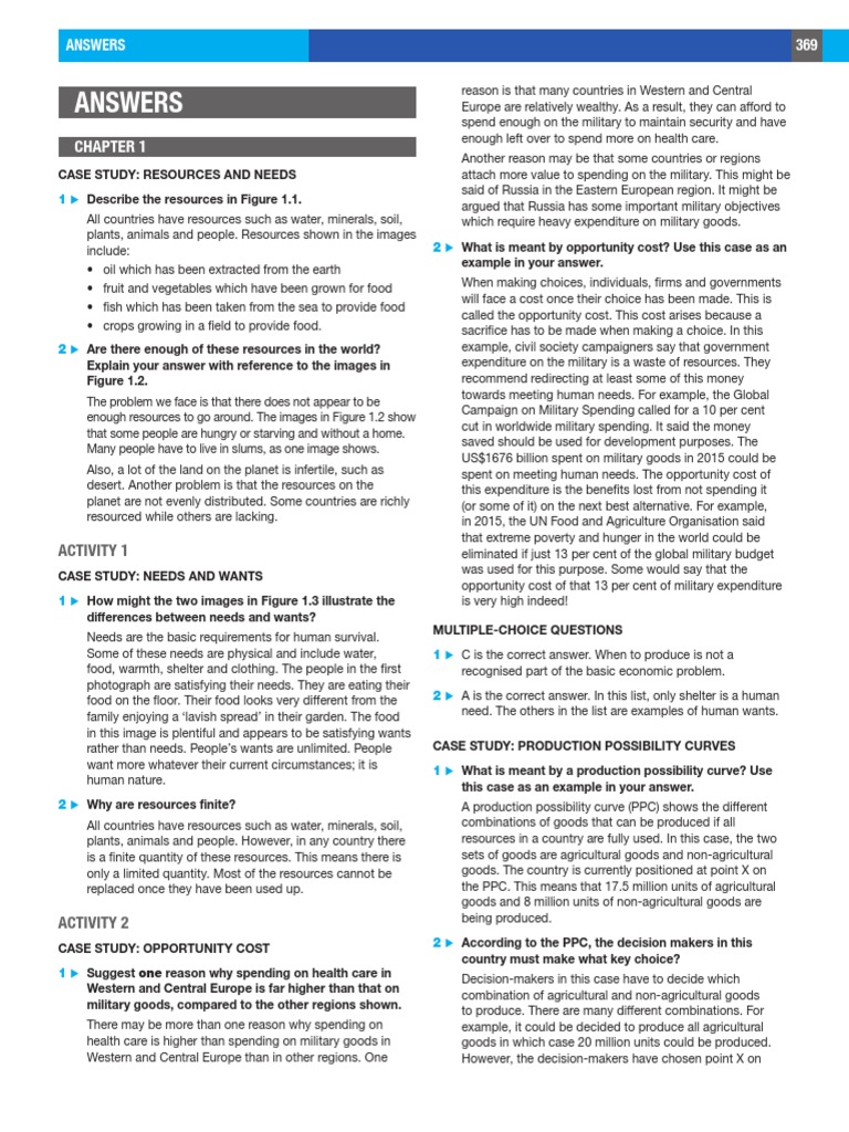 IGCSE (9-1) (2017) Economics Student Book | PDF | Demand | Médecins ...