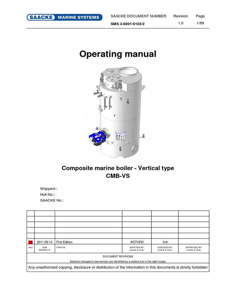 Saacke Marine Boiler | PDF | Boiler | Fuel Oil