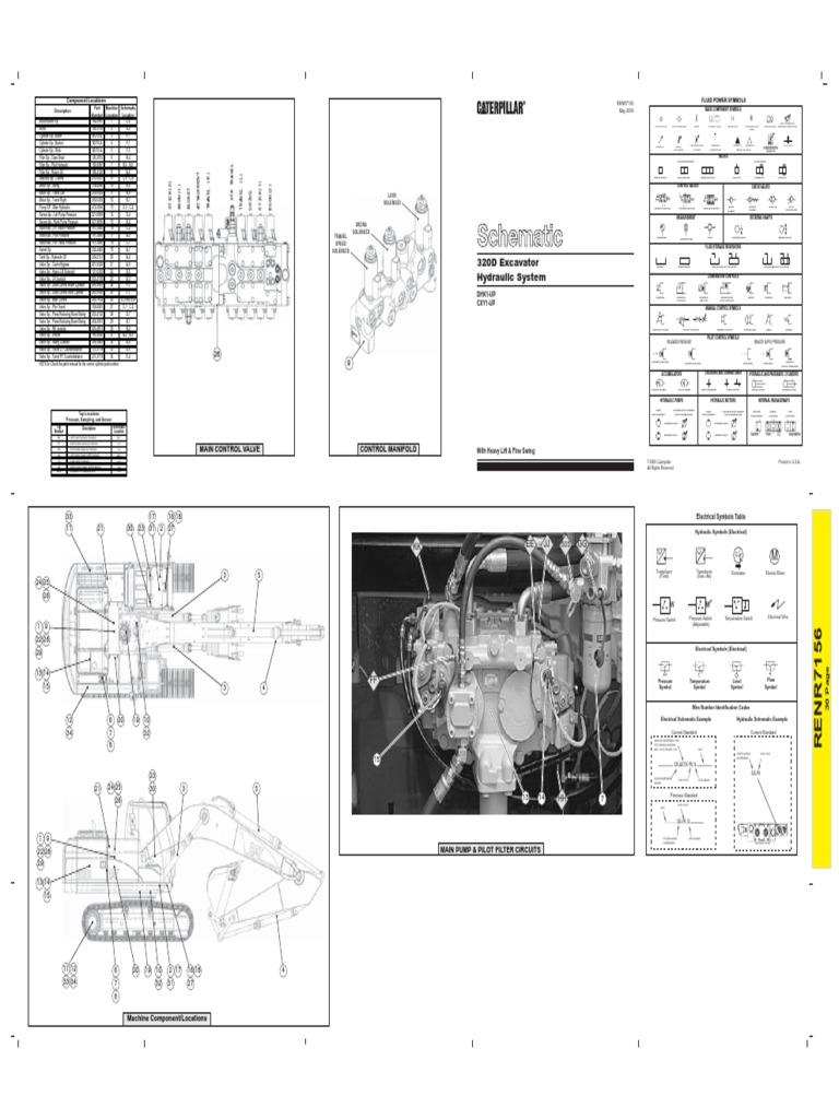 Schematic Hyd PDF | PDF | Valve | Pump