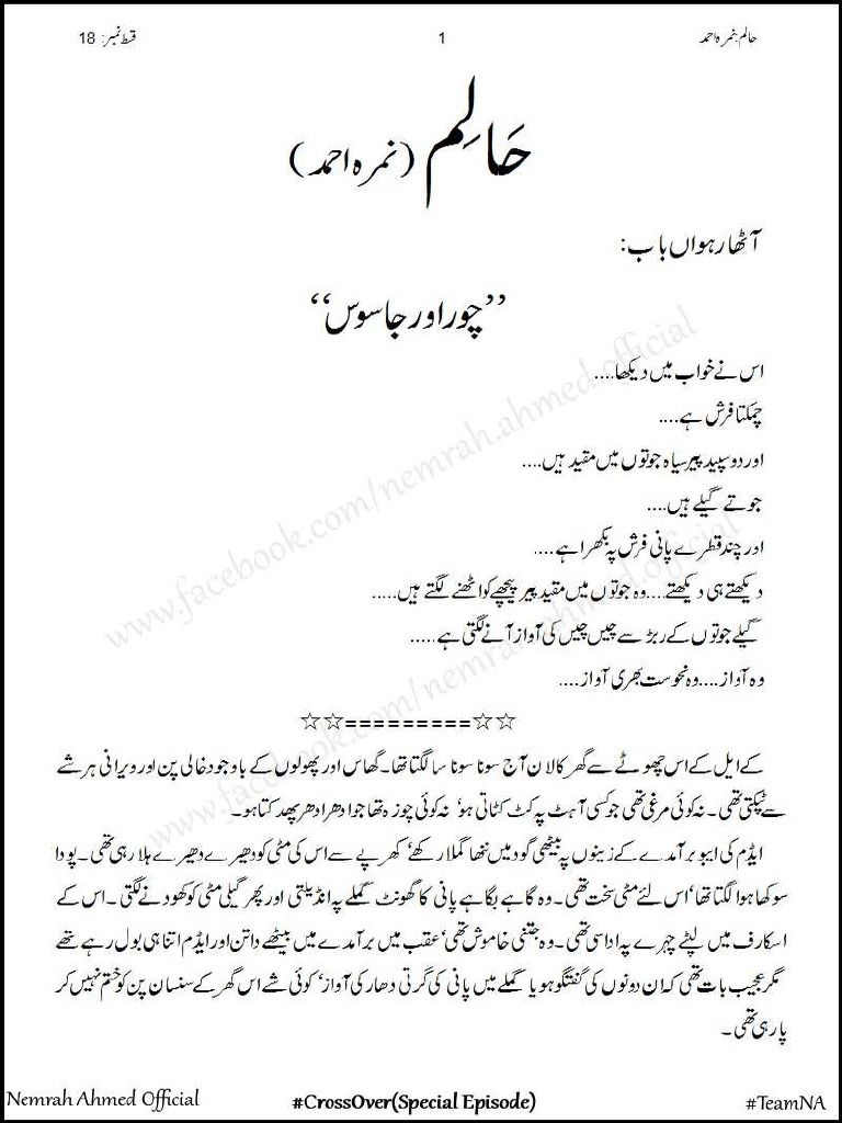 Haalim Episode 18 PDF | PDF