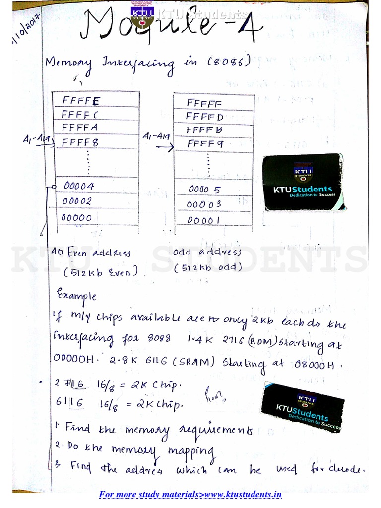 Module4 CS305 Microprocessors and Microcontrollers | PDF | Central Processing Unit | Integrated ...