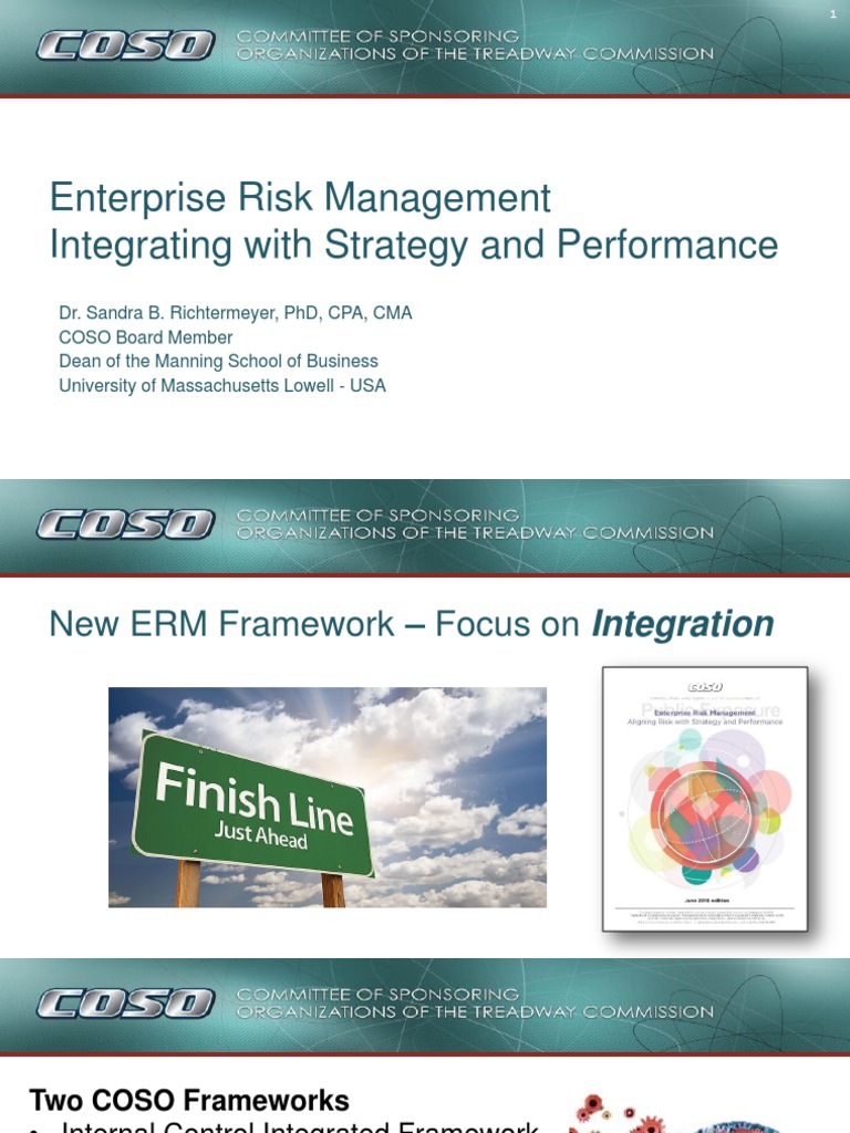 20. COSO ERM 2017 | Enterprise Risk Management | Risk Management