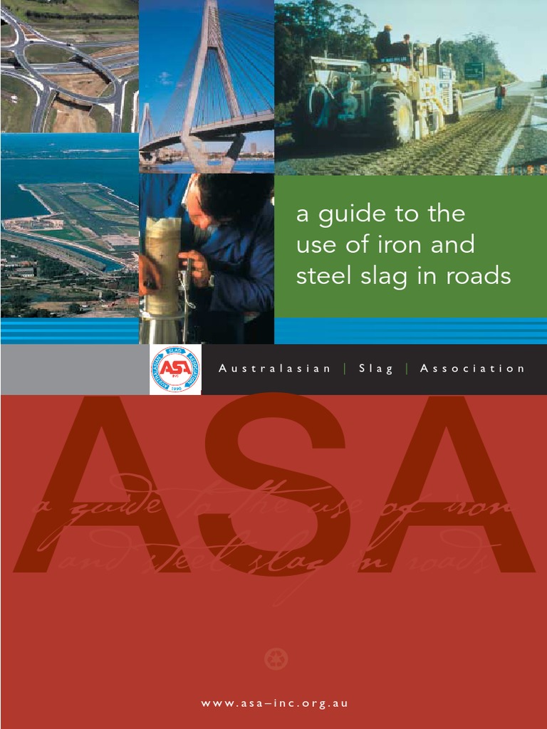 Asa Guide To The Use of Iron and Steel Slag in Roads PDF | PDF ...