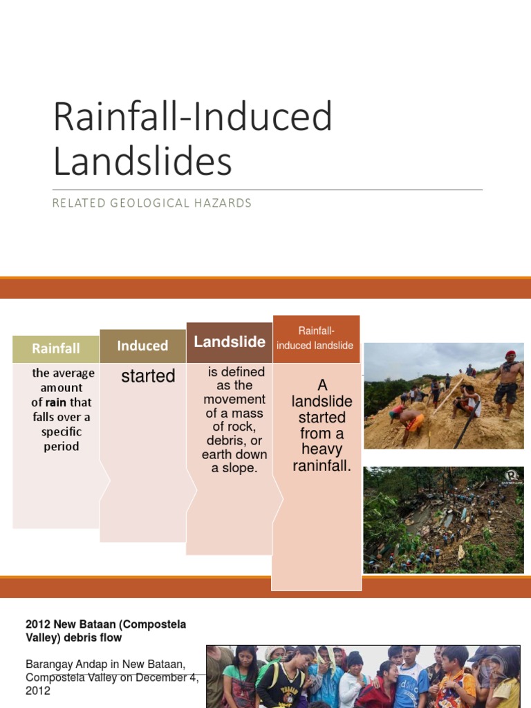 Rainfall-Induced Landslides in the Philippines | PDF | Landslide | Rain