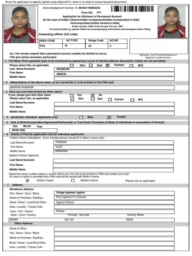 Signedfinal | PDF | Identity Document | Government And Personhood