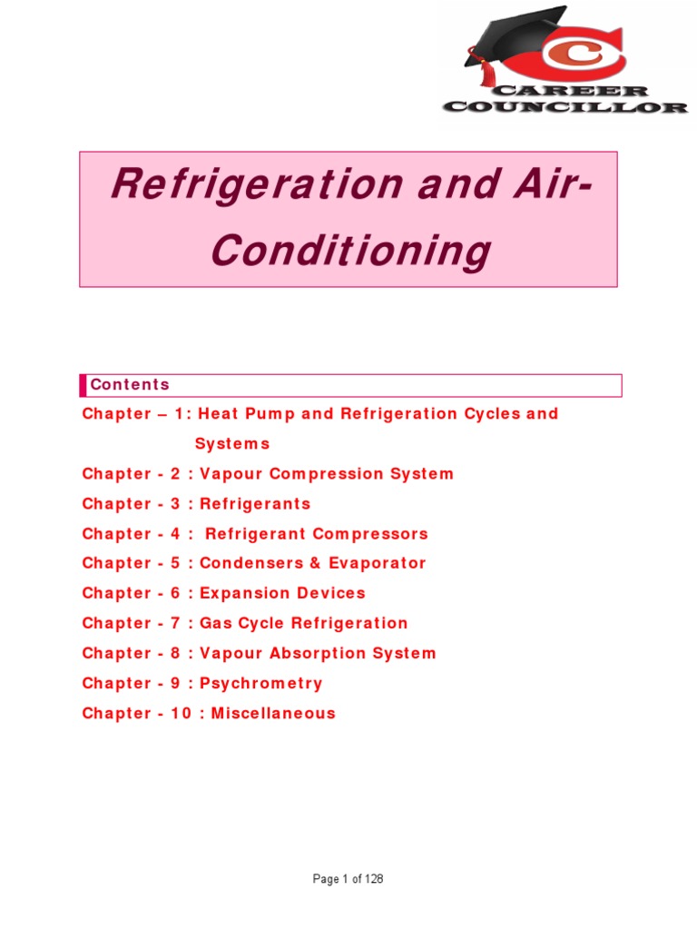 RAC Part-1 | PDF | Heat Pump | Refrigeration