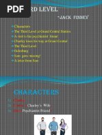 The Third Level - Class 12 English | PDF