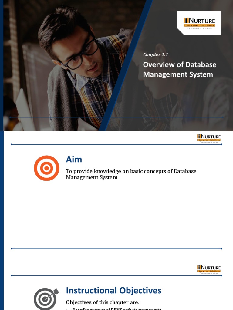 RDBMS - M01 - C01 - PPT - Overview of Database Management System | PDF | Data Model | Databases