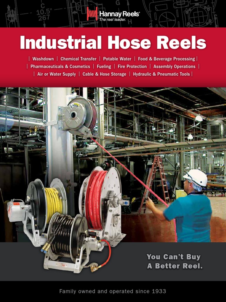 Industrial Hose Reels PDF | PDF | Pipe (Fluid Conveyance ...