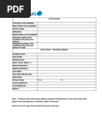 IRF Form PDF | PDF | Government | Social Institutions