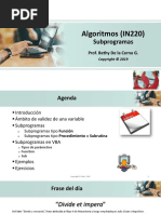 Slides Curso de Excel Avanzado Con Macros | PDF | Macro (informática) | Visual Basic para ...