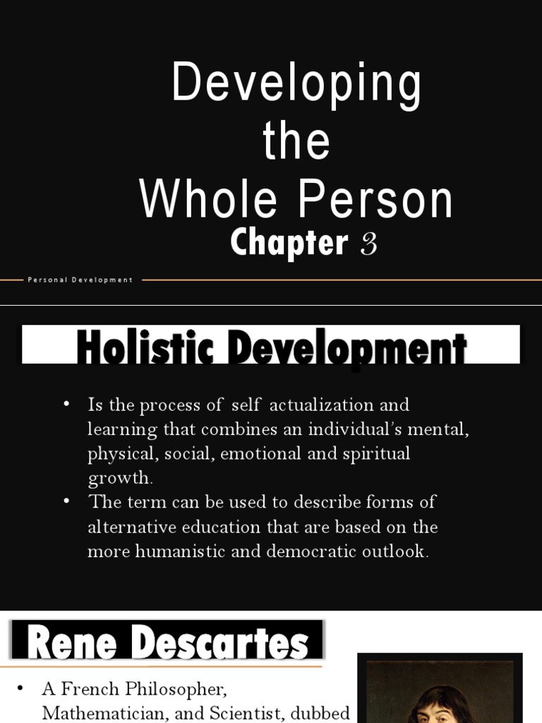 Chapter 3 Developing The Whole Person | PDF | Emotions | Thought