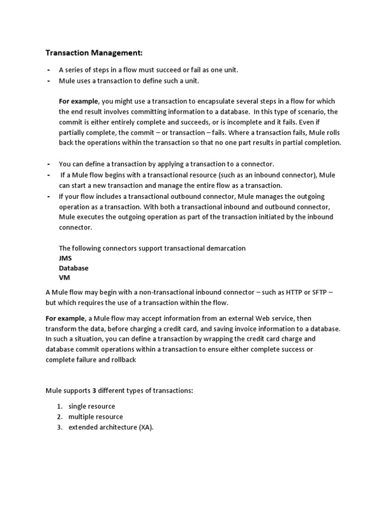 Transactions Management Pdf Database Transaction Information Technology
